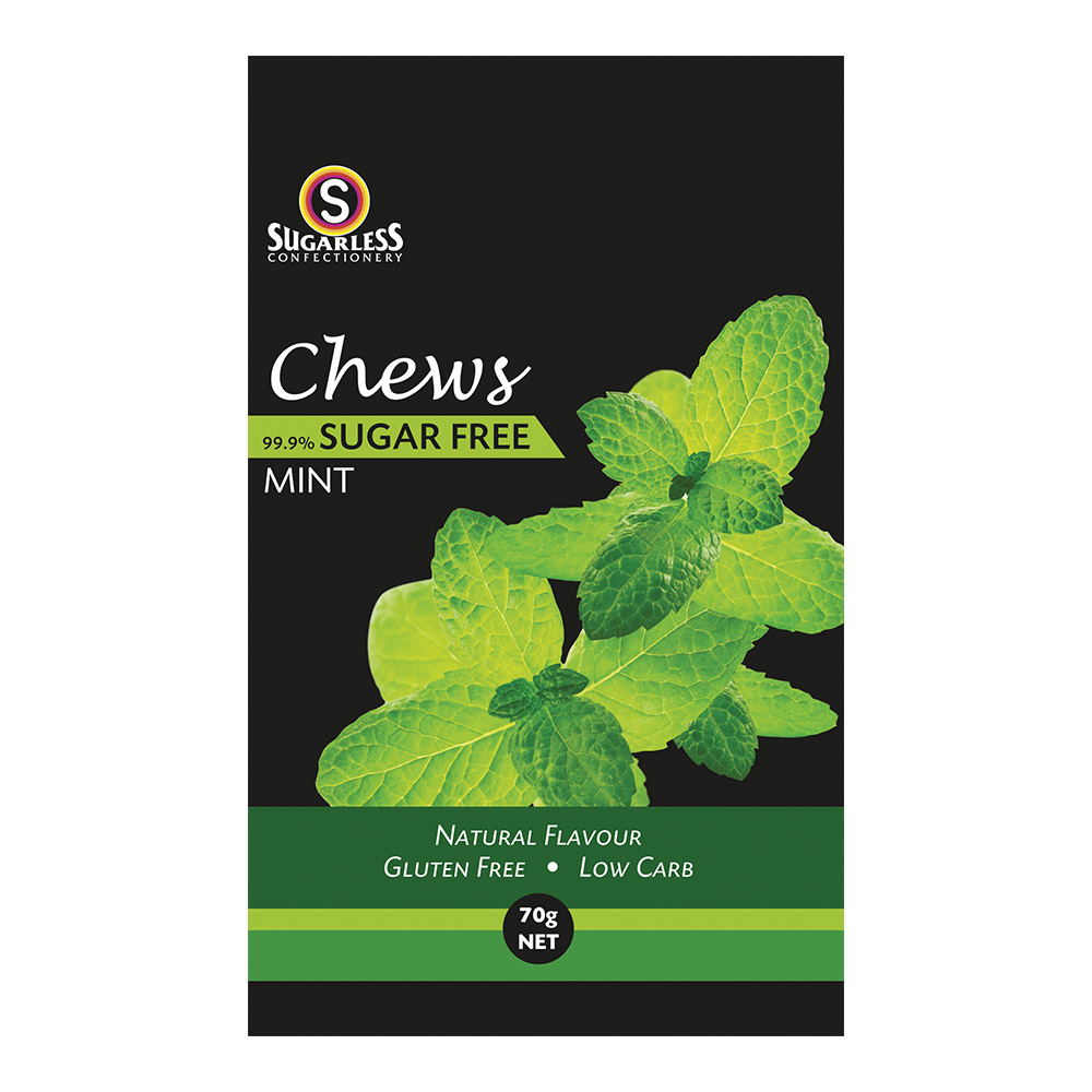 Sugarless Confectionery Nitro Mint Chews | Natures Works