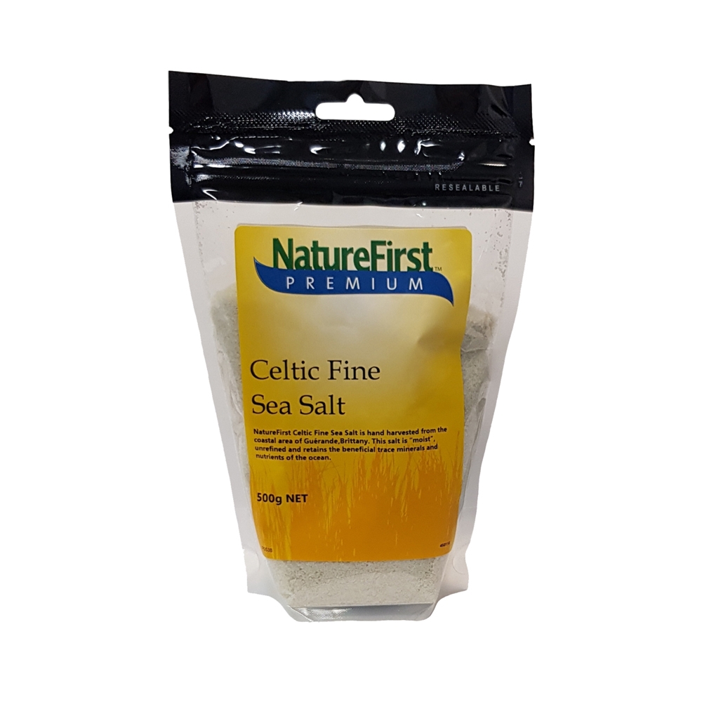 Nature First Premium Celtic Fine Sea Salt | Natures Works