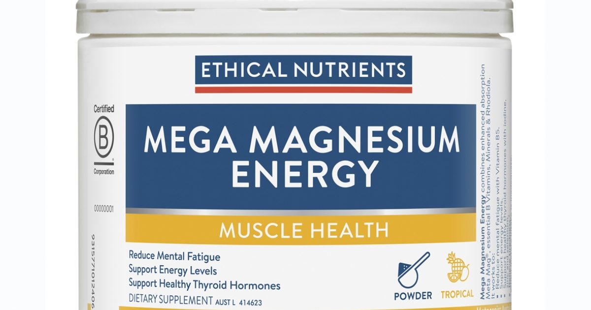 Ethical Nutrients Mega Magnesium Energy | Natures Works