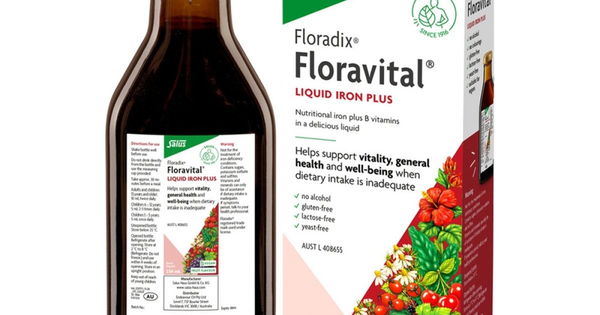 Floradix Floravital Liquid Iron Plus | Natures Works