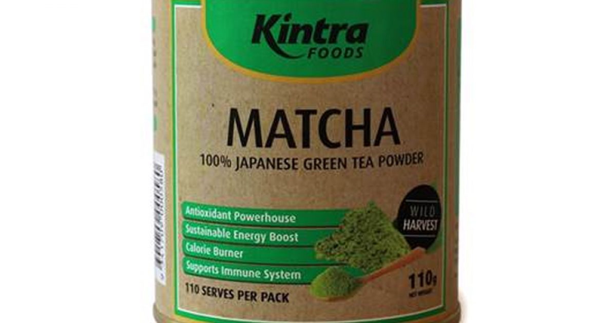 Kintra Foods Matcha 100% Japanese Green Tea Powder | Natures Works