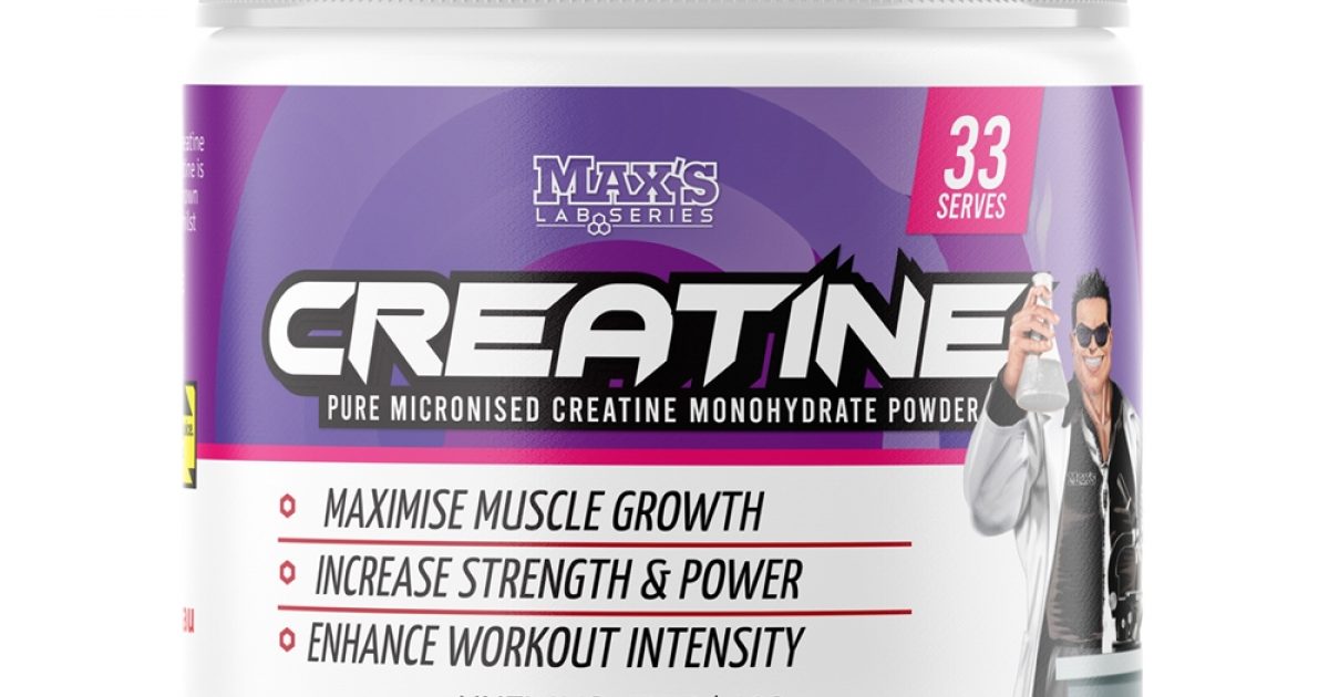 MAX'S Lab Series Creatine Pure Micronised Creatine… | Natures Works