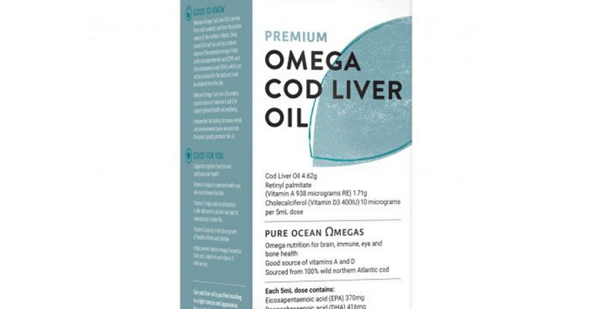 Melrose Cod Liver Oil Health & Vision | Natures Works