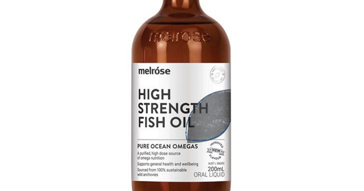 Melrose High Strength Fish Oil | Natures Works