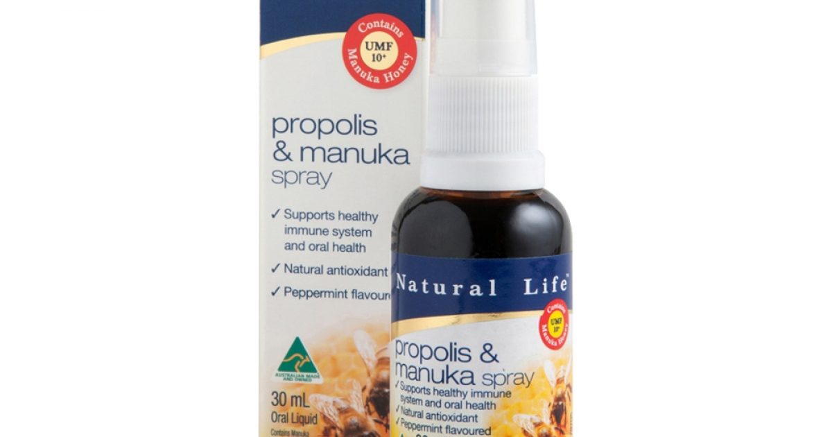 Natural Life Propolis & Manuka Spray | Natures Works
