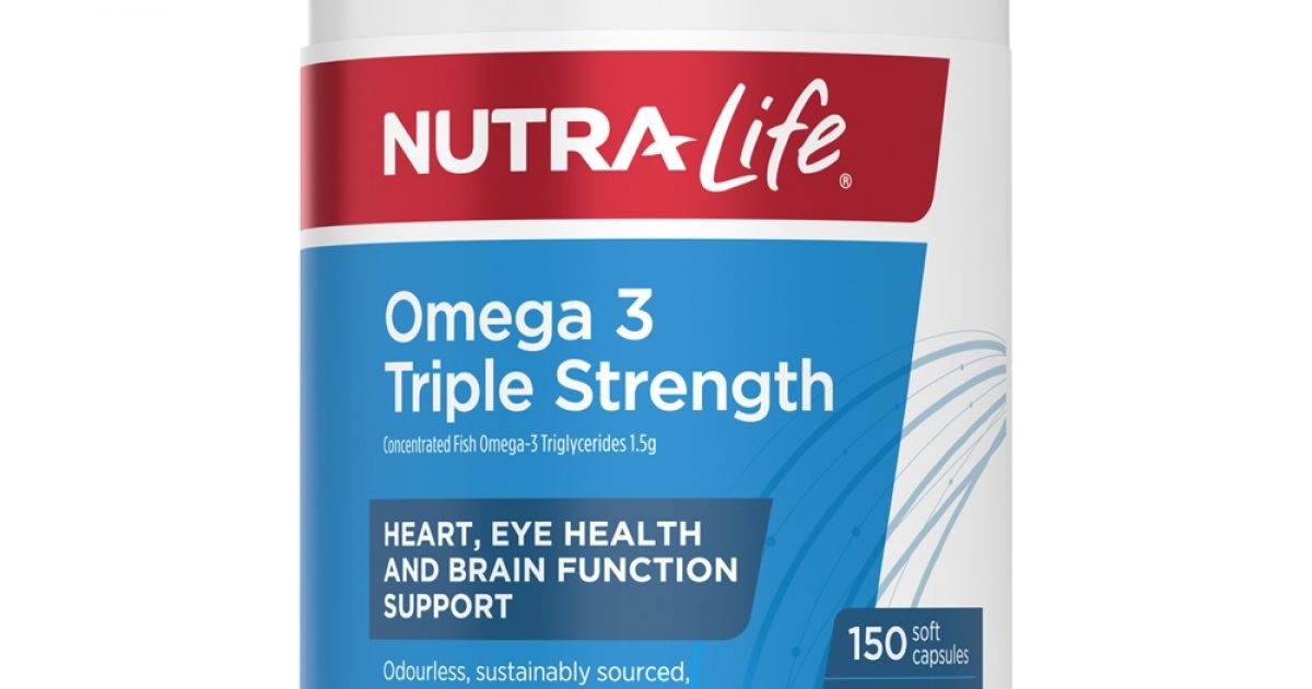 Nutra-Life Omega 3 Triple Strength | Natures Works