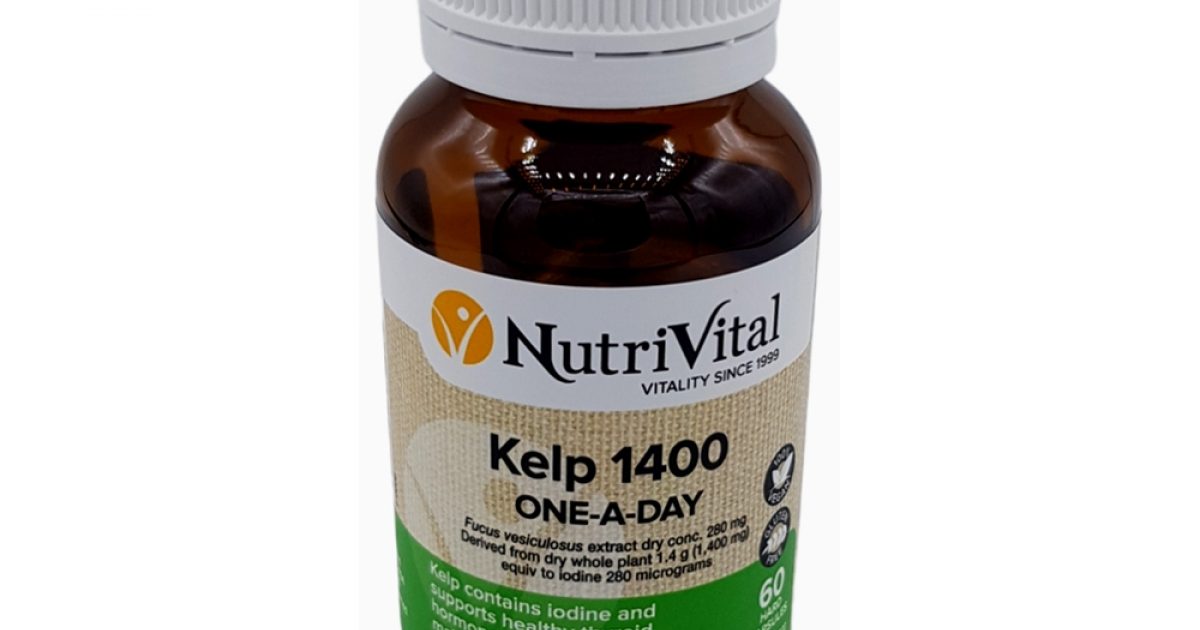 NutriVital Kelp 1400 One-A-Day | Natures Works