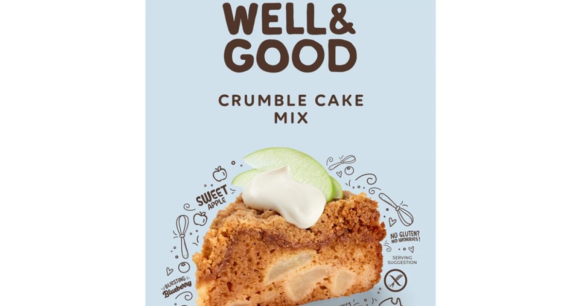 Well & Good Crumble Cake Mix | Natures Works