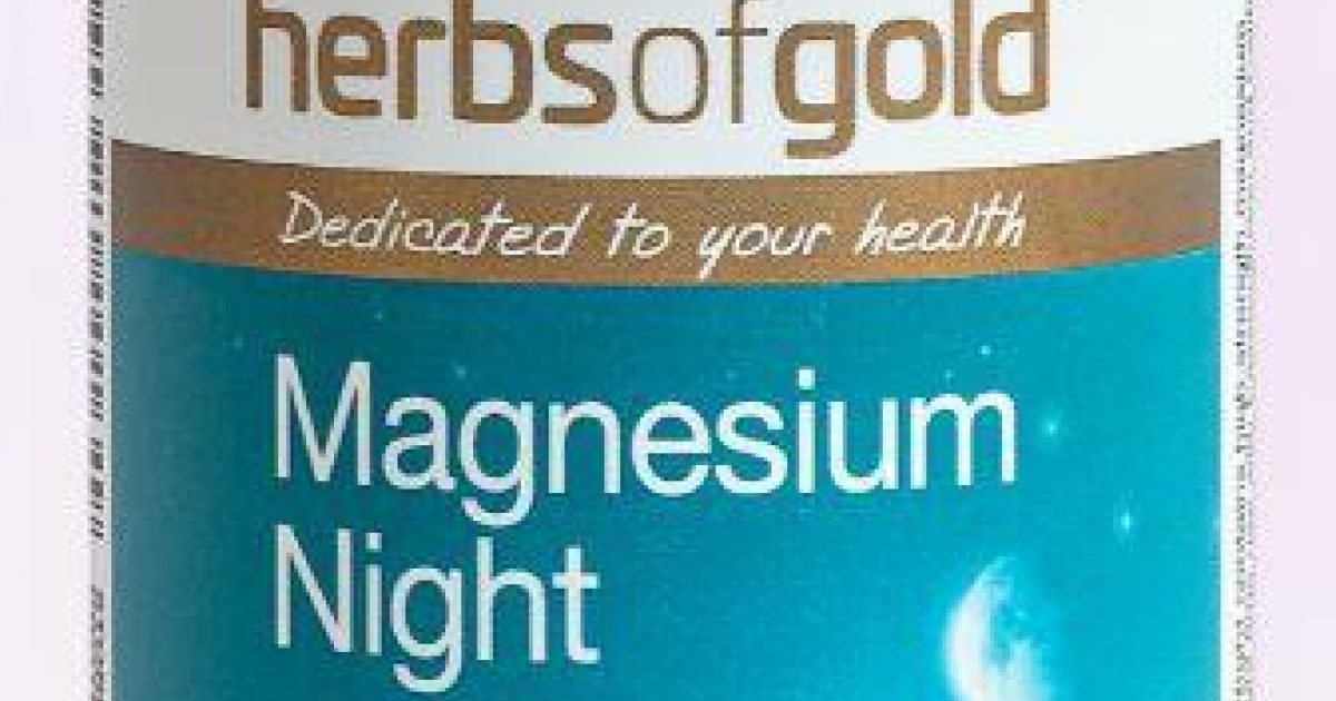 Herbs of Gold Magnesium Night | Natures Works