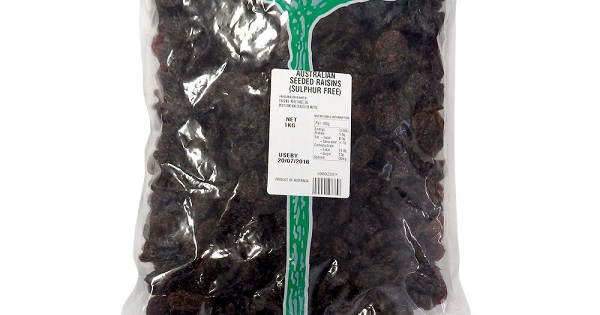 Natures Works Australian Seeded Raisins | Natures Works