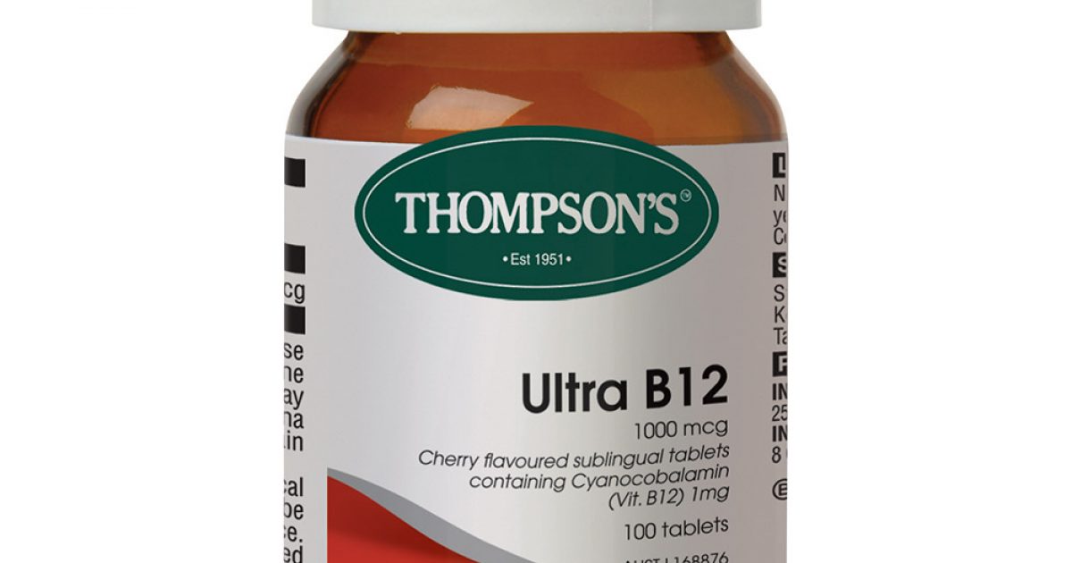Thompson's Ultra B12 1000mcg | Natures Works