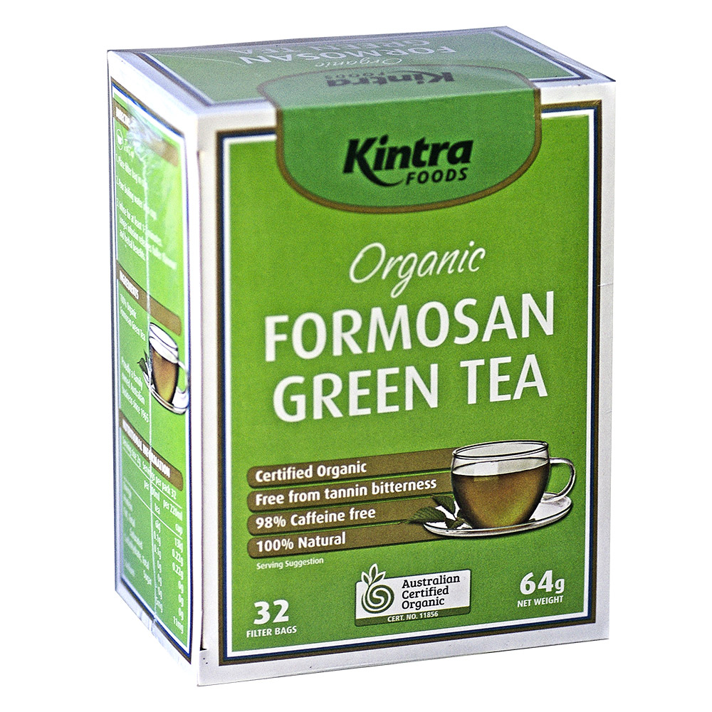 Kintra Foods Organic Formosan Green Tea | Natures Works