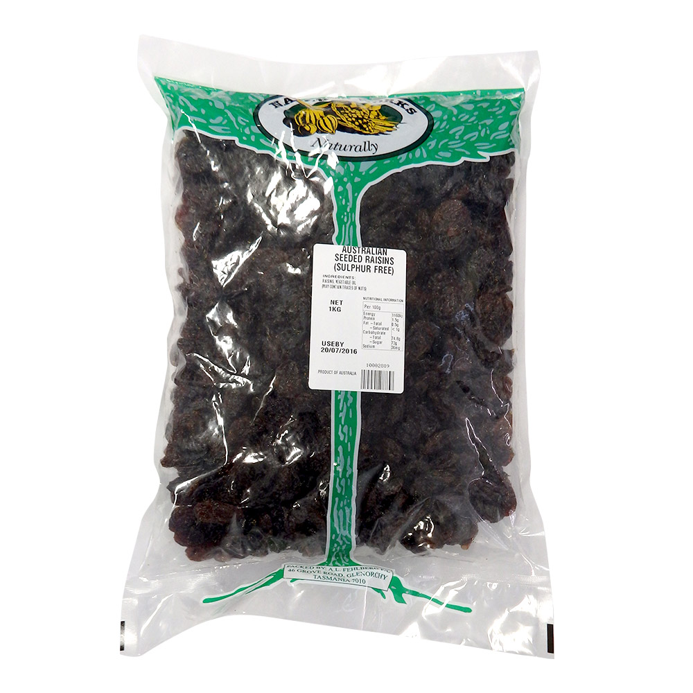 Natures Works Australian Seeded Raisins | Natures Works